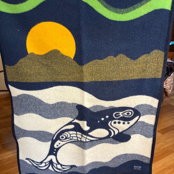 Pendleton | Bedding | Pendleton Wool Sea Wolf Orca Throwbaby Blanket ...